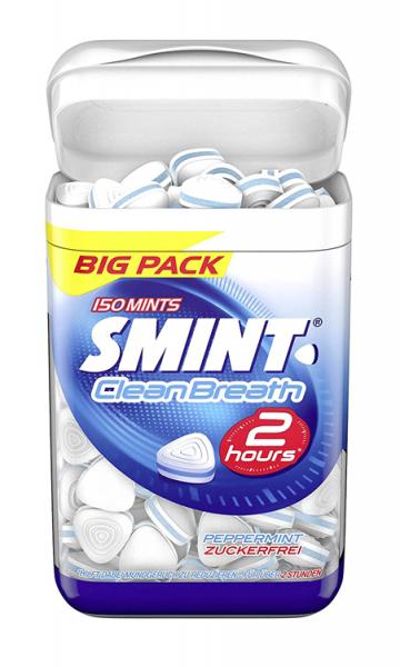 Smint pastilky Clean Breath Peppermint Big Pack 105 g, 150 ks ...