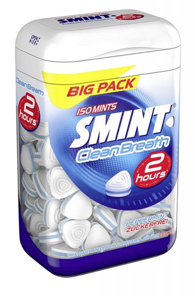 Smint pastilky Clean Breath Peppermint Big Pack 105 g, 150 ks ...