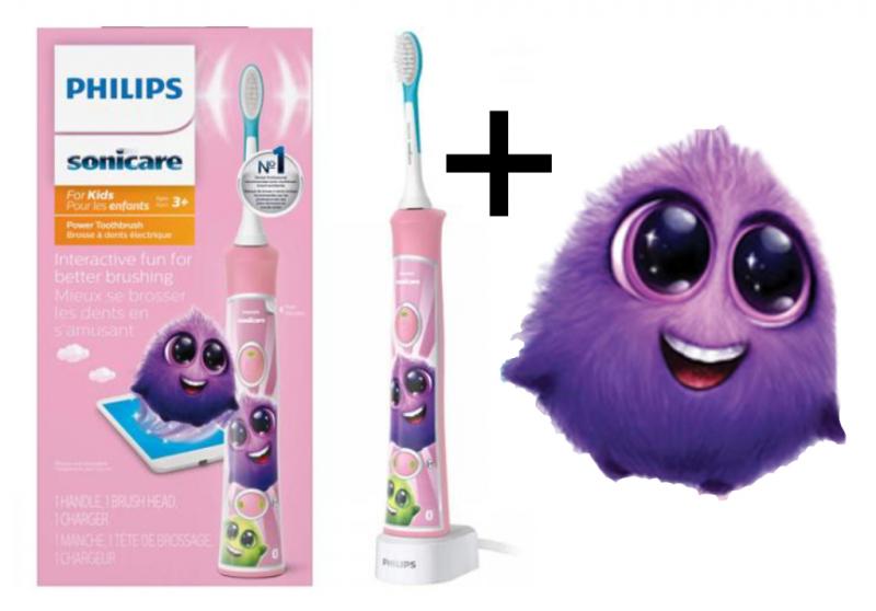 Philips Sonicare for Kids s Bluetooth HX6352/42 + plyšák Sparkly ...